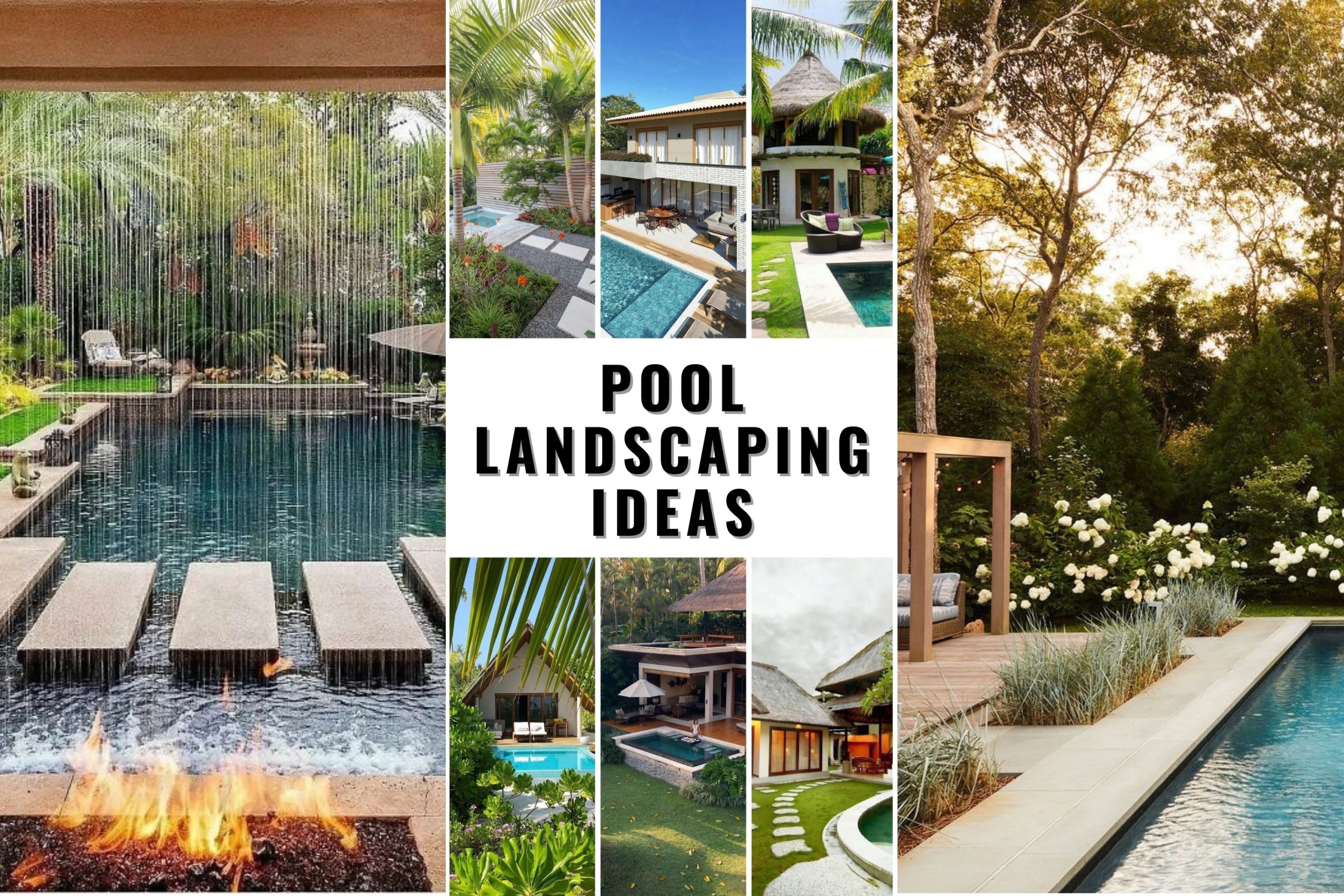 27 Pool Landscaping Ideas to Transform Your Backyard into a Paradise - placeideal.com