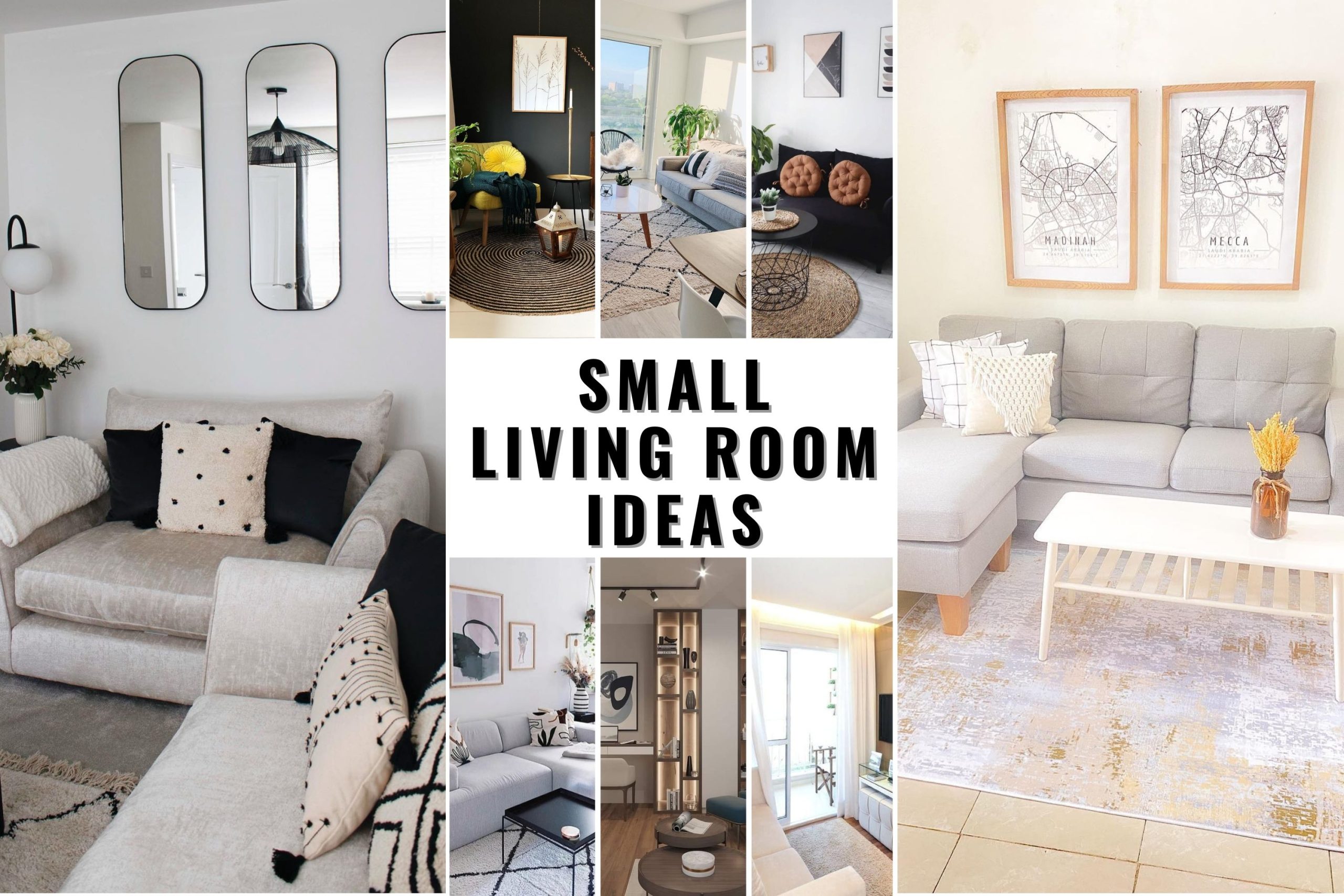 Maximize Your Space: 34 Small Living Room Ideas for Chic Homes - placeideal.com