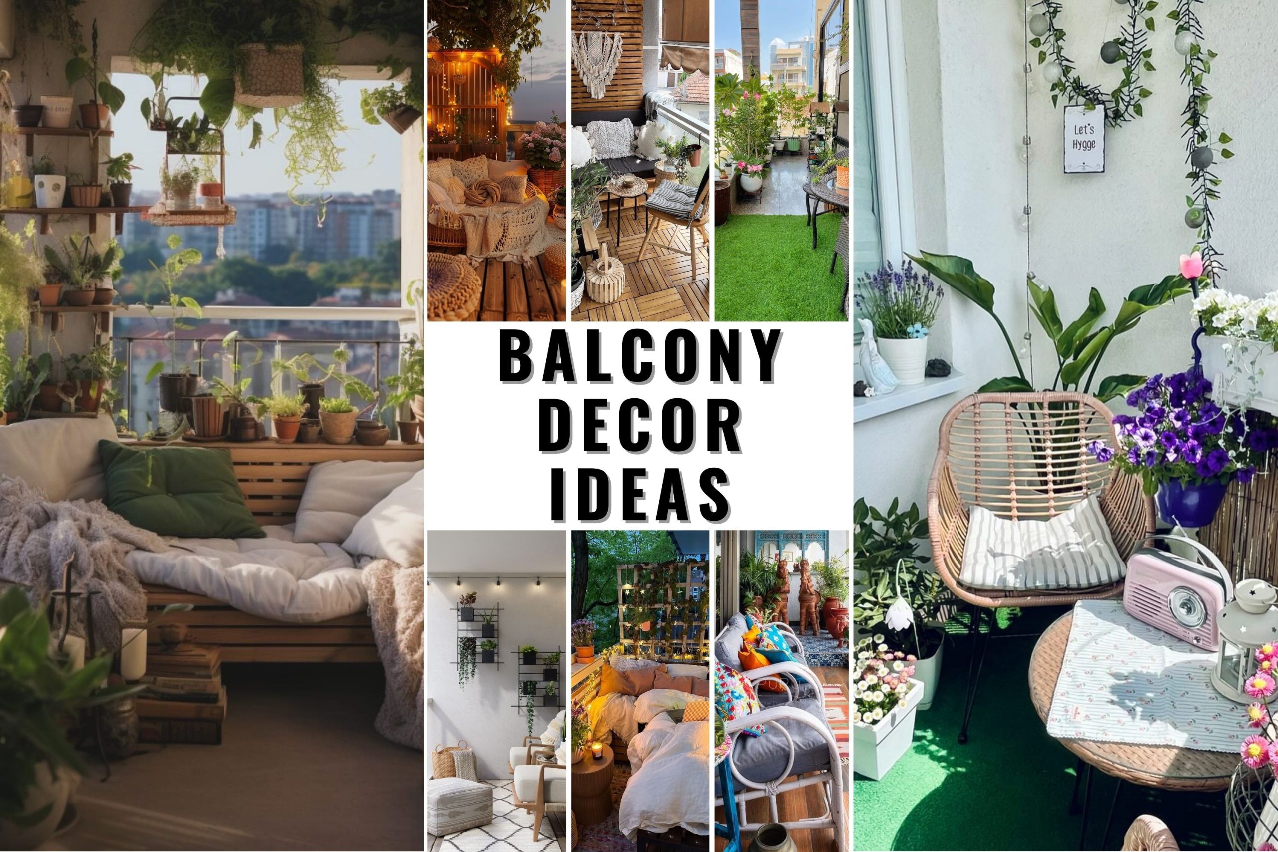 35 Stunning Balcony Decor Ideas to Transform Your Outdoor Space - placeideal.com