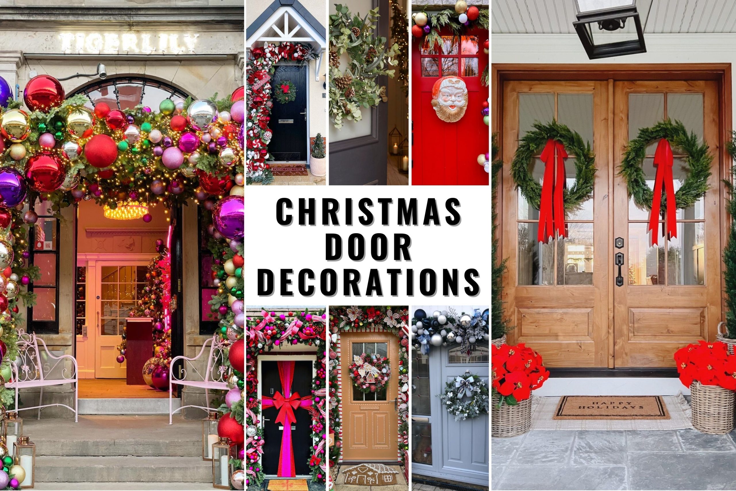 37 Christmas Door Decorations That Will Make Your Home the Most Festive ...