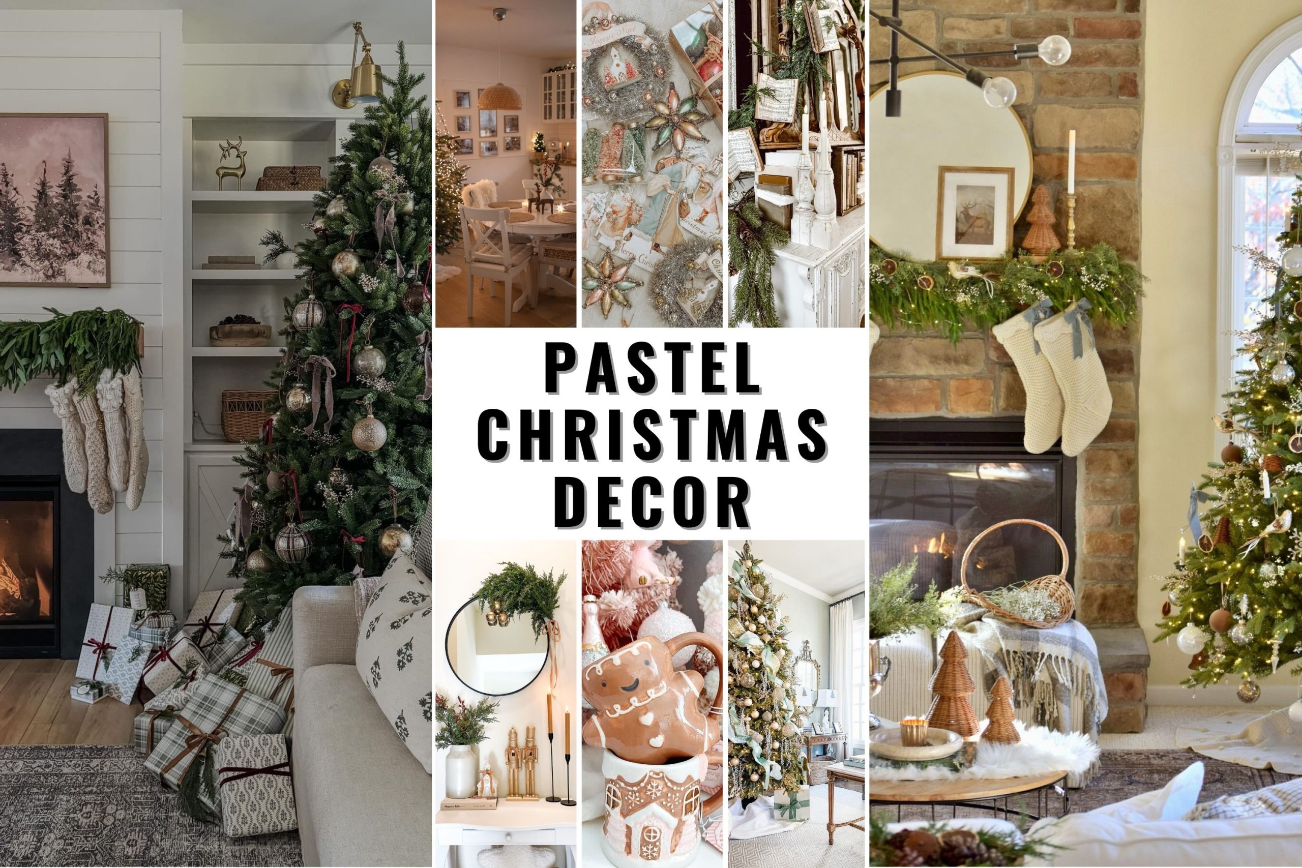 35 Pastel Christmas Decor Ideas to Create a Magical Winter Wonderland ...