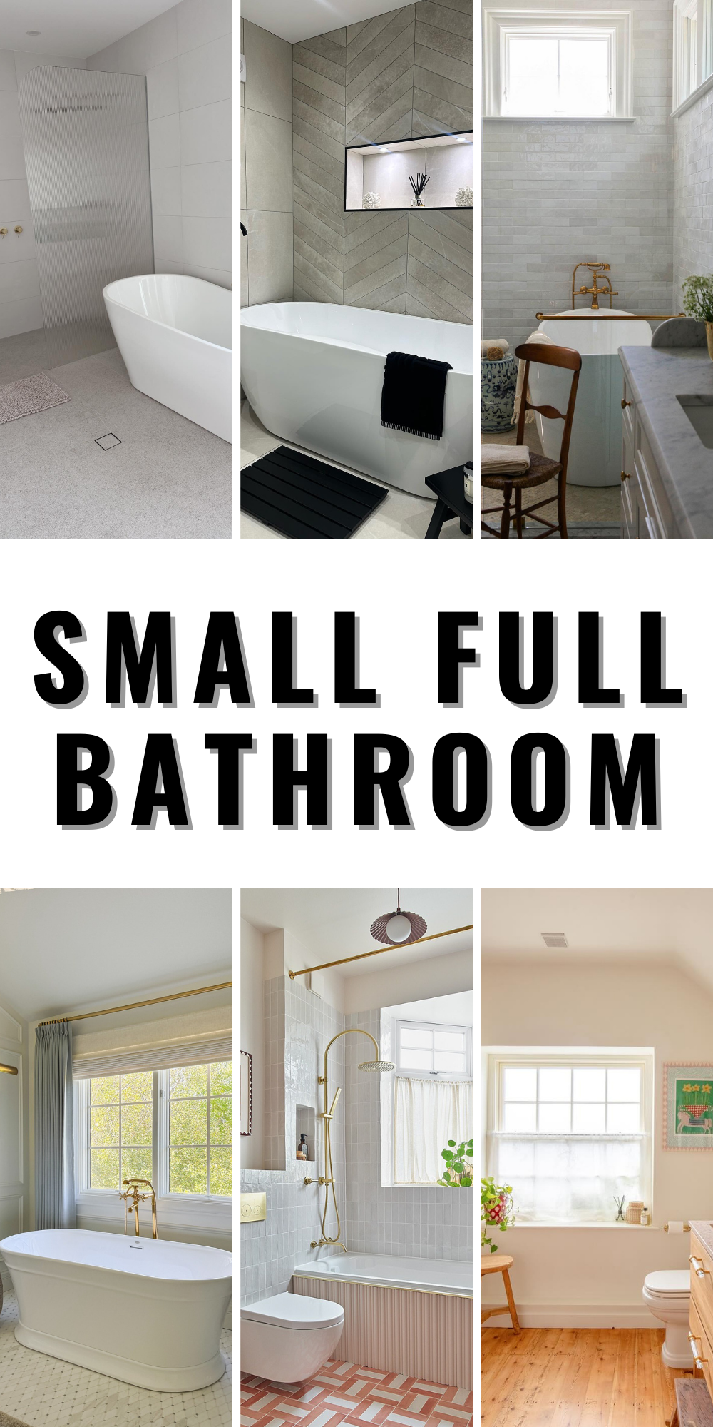 25 Small Full Bathroom Ideas: Stylish Designs to Transform Tiny Spaces - placeideal.com