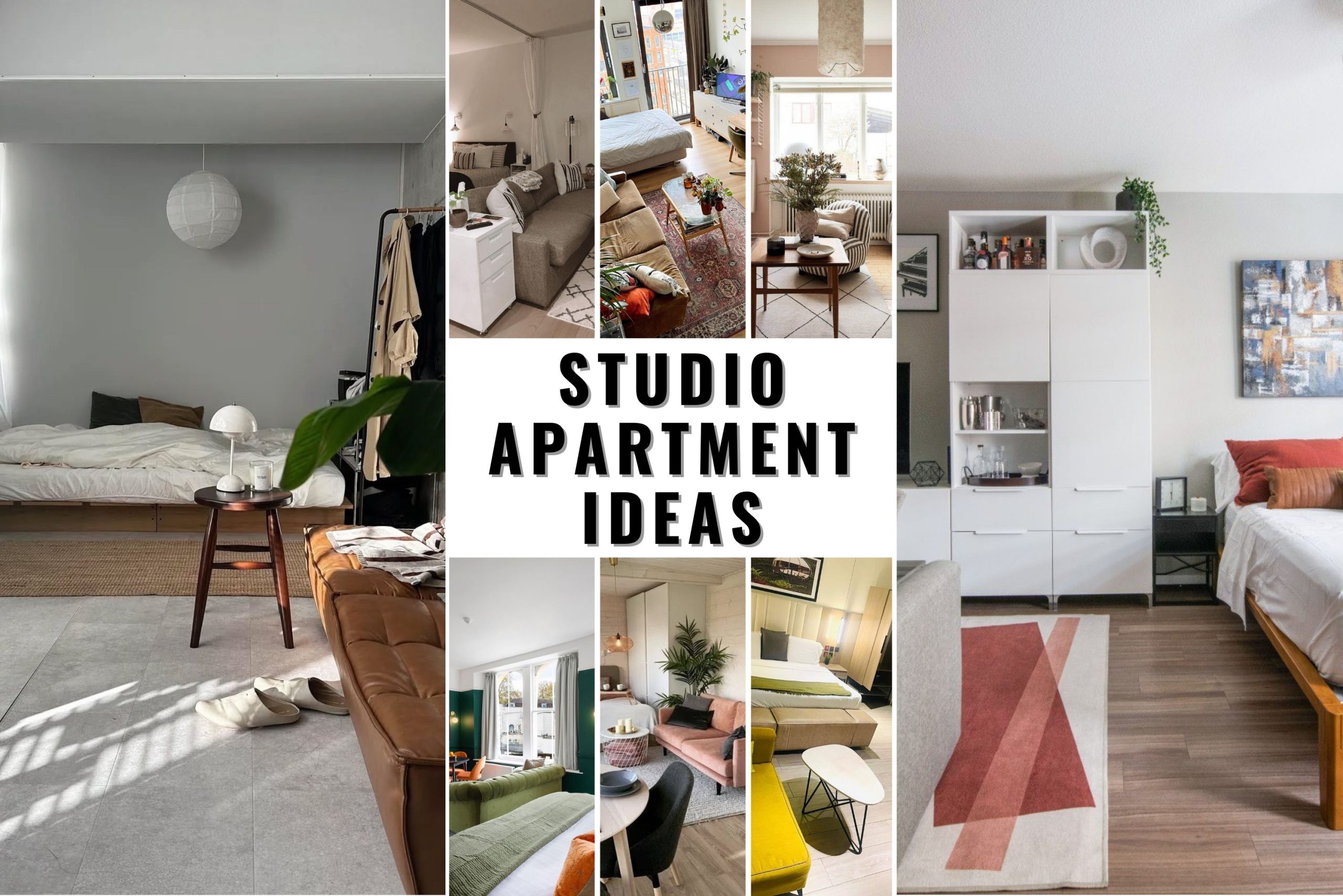30 Studio Apartment Ideas: Stylish, Modern, and Space-Saving Designs for Small Living ...