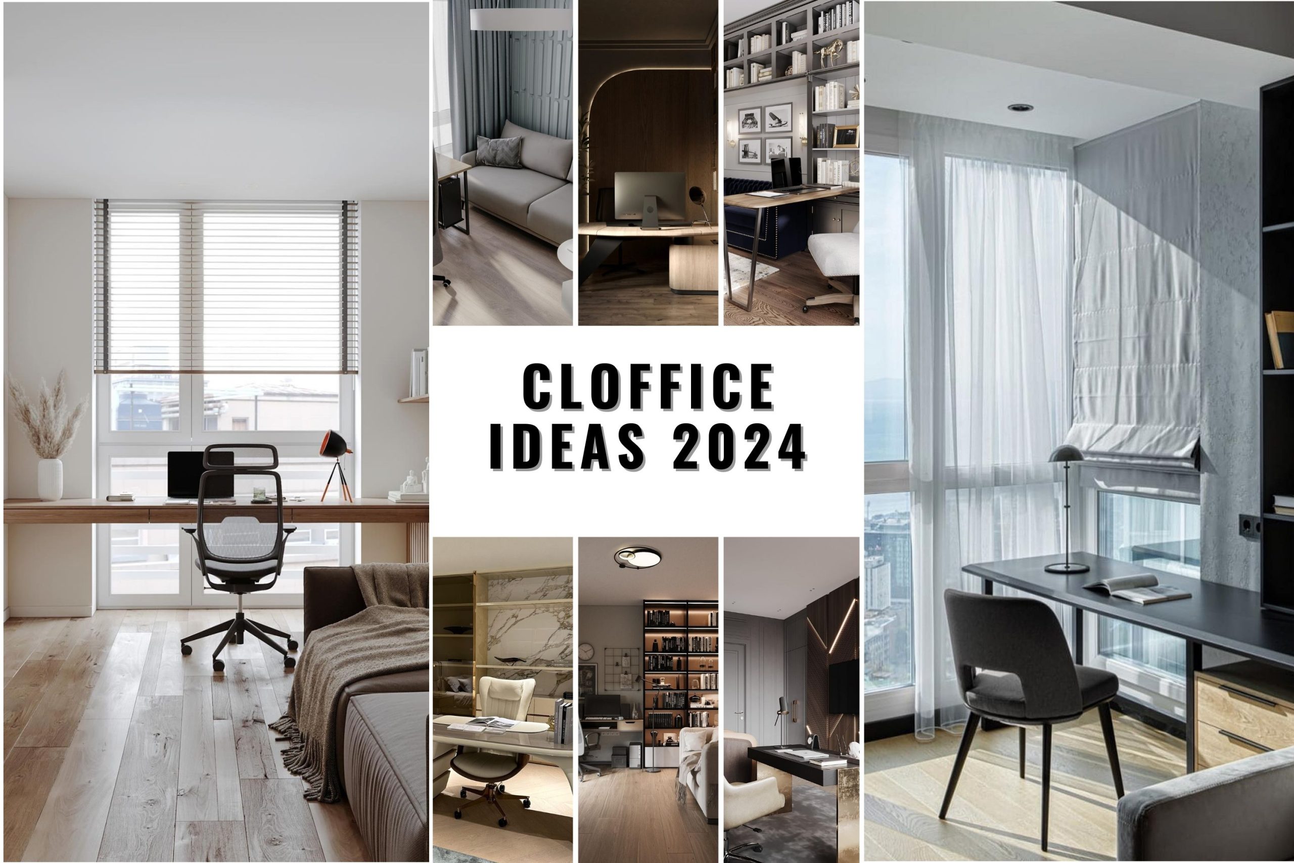 Cloffice Ideas: Transforming Small Spaces into Stylish and Efficient ...