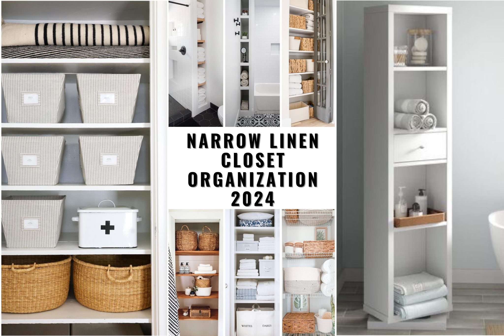 Maximize Your Space: 22 Chic Narrow Linen Closet Organization Ideas ...