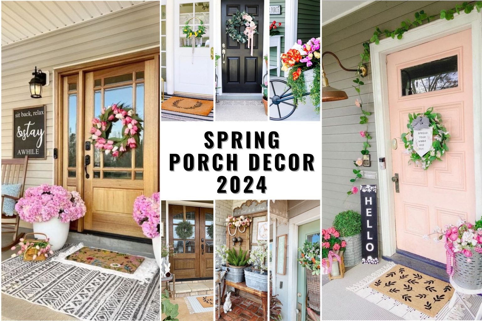Spring Porch Decor: Blossoming Trends to Refresh Your Outdoor Welcome ...