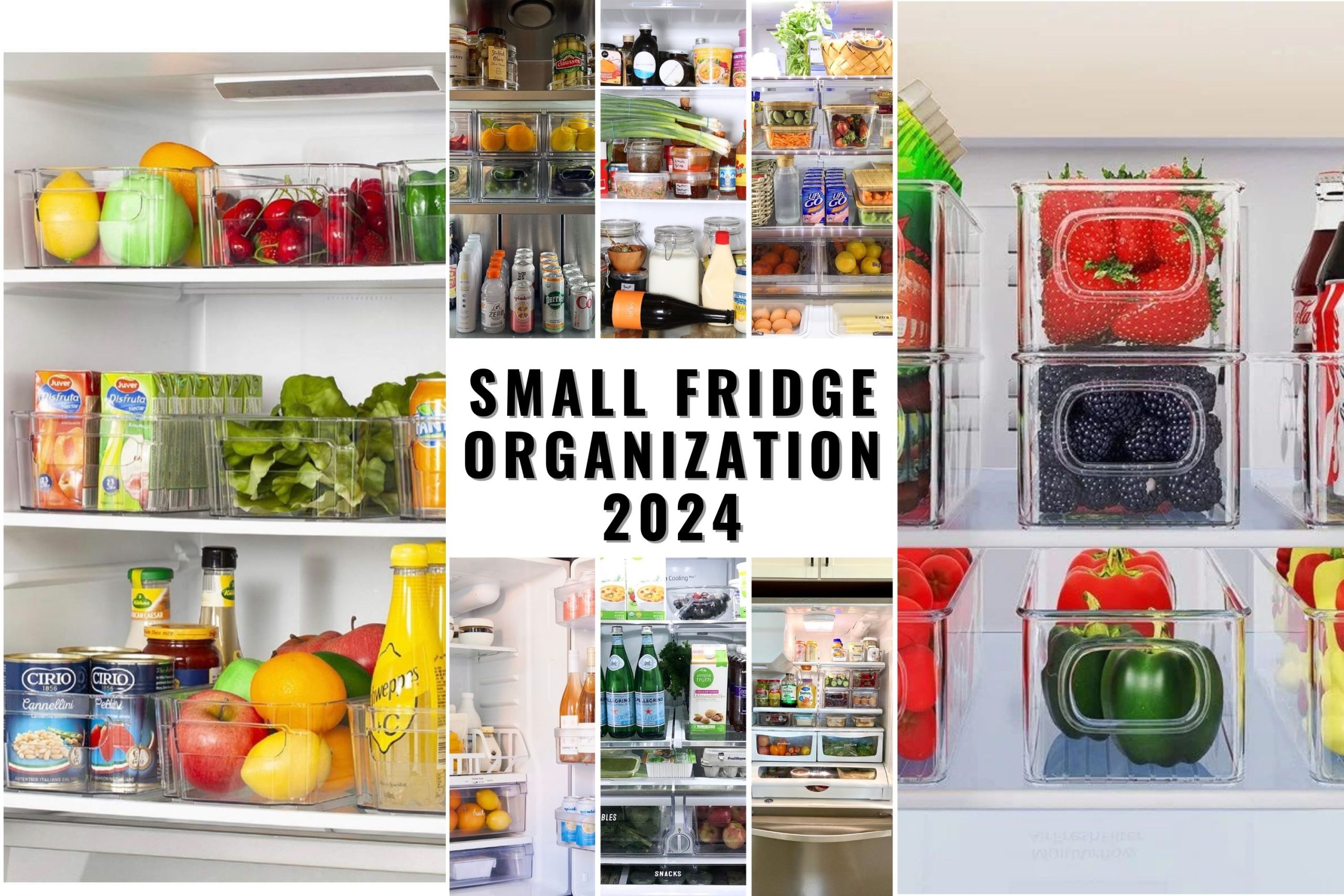 30 Small Fridge Organization Hacks for 2024: Maximize Your Space ...