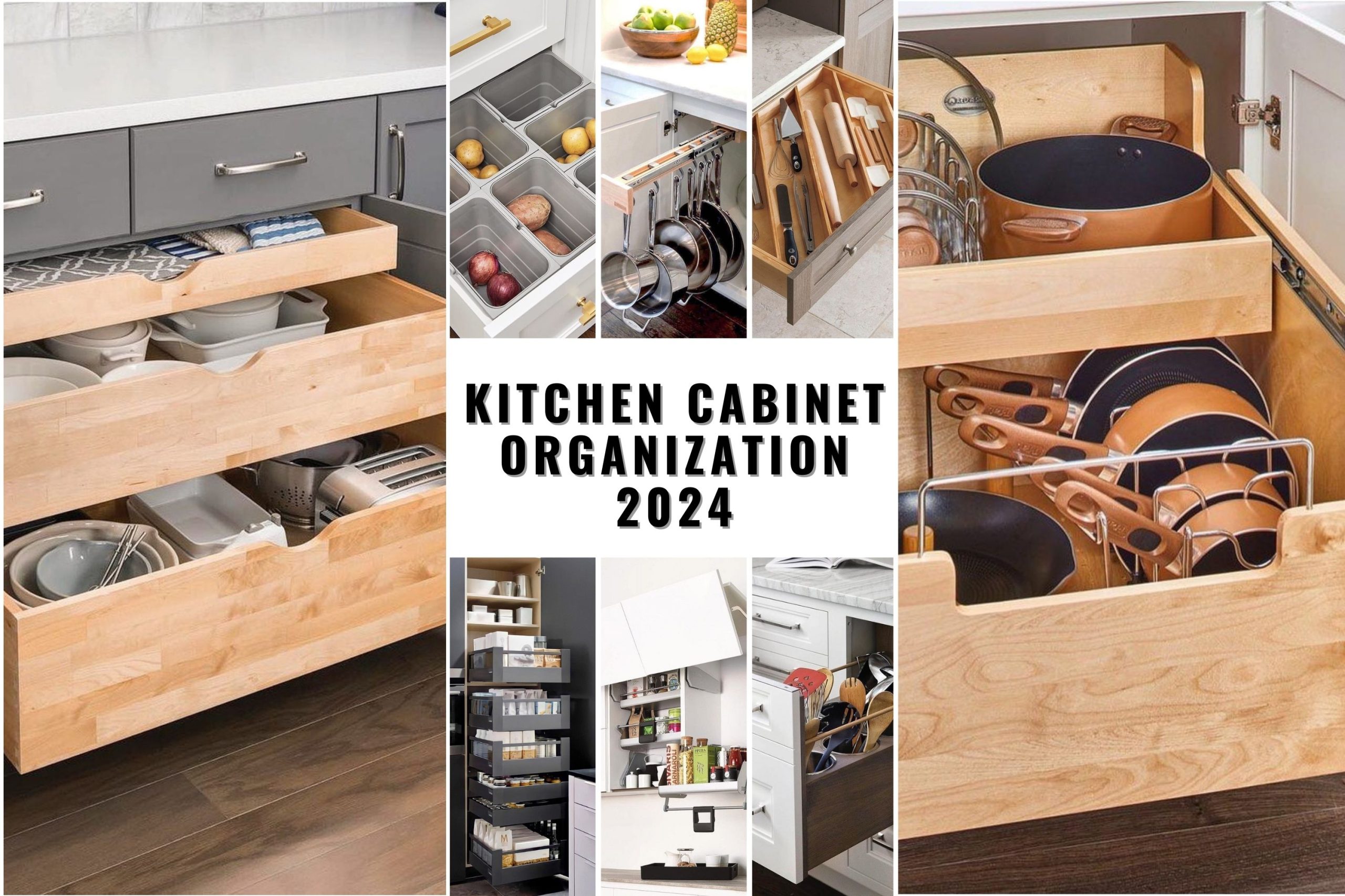 Top 35 Kitchen Cabinet Organization Trends| Modern Storage Solutions ...