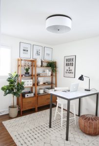 27 Chic Home Office in Dining Room Designs 2025 for Small Spaces - placeideal.com