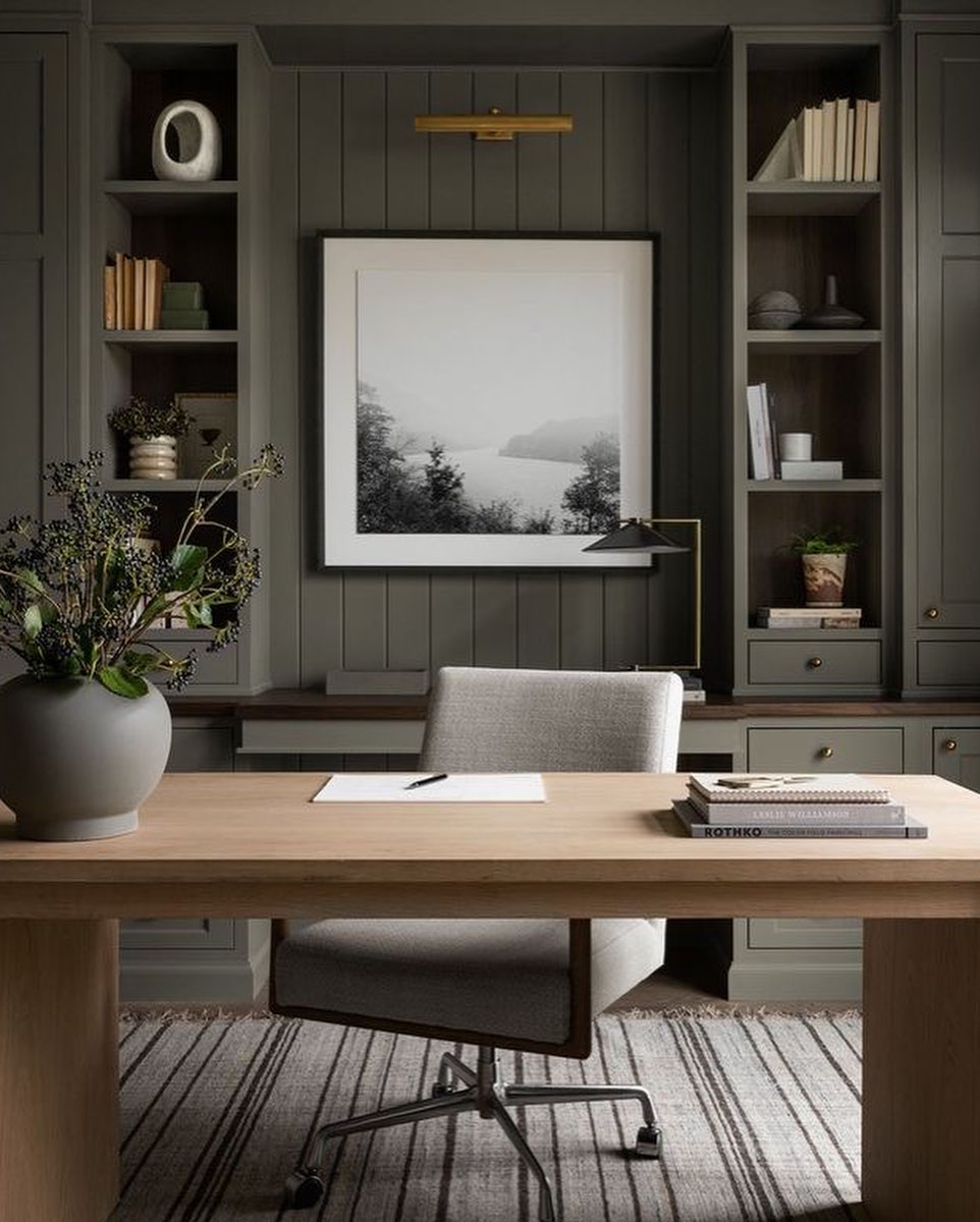 Explore Top 33 Home Office Paint Colors 2025 for Stylish Workspaces ...