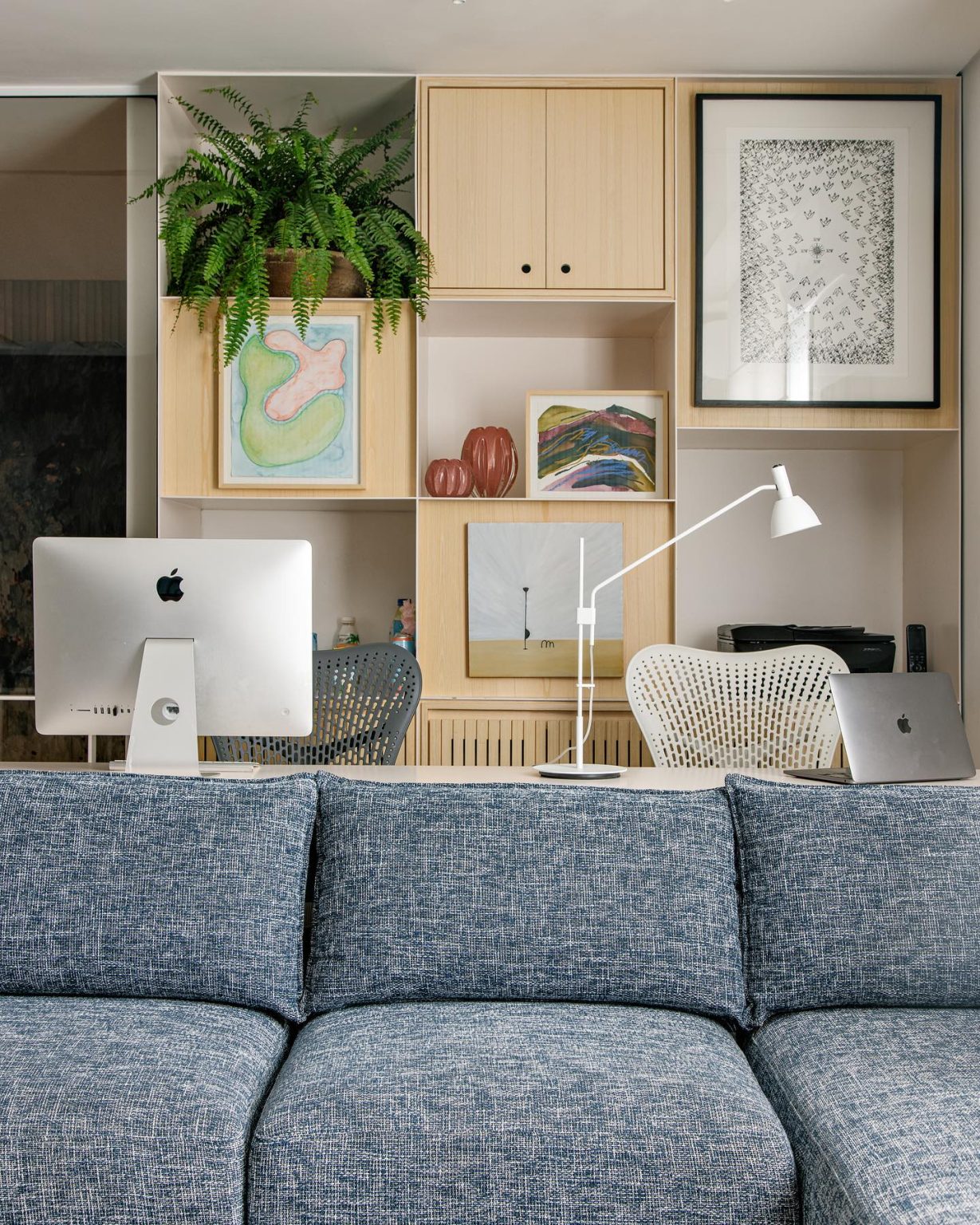 31 Home Office in Living Room Ideas for Stylish Productivity | Trends ...