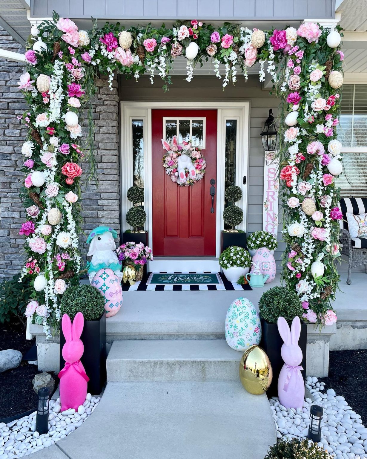 29 Easter Porch Decor 2025 Ideas: Inspire Your Springtime Welcome ...
