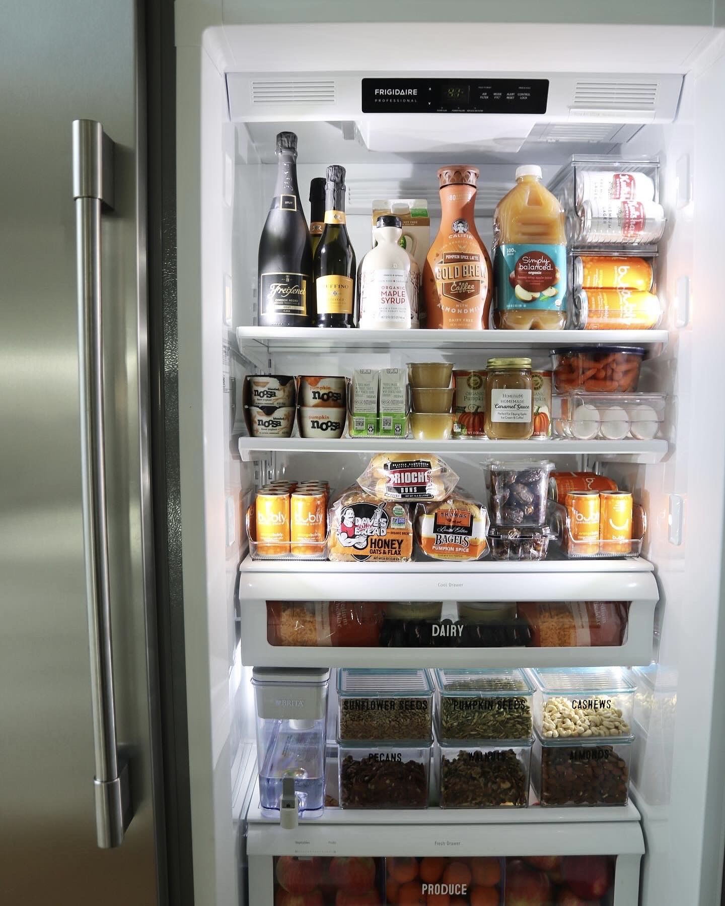 31 Fridge Organization Ideas for Aesthetic & Healthy Kitchens ...