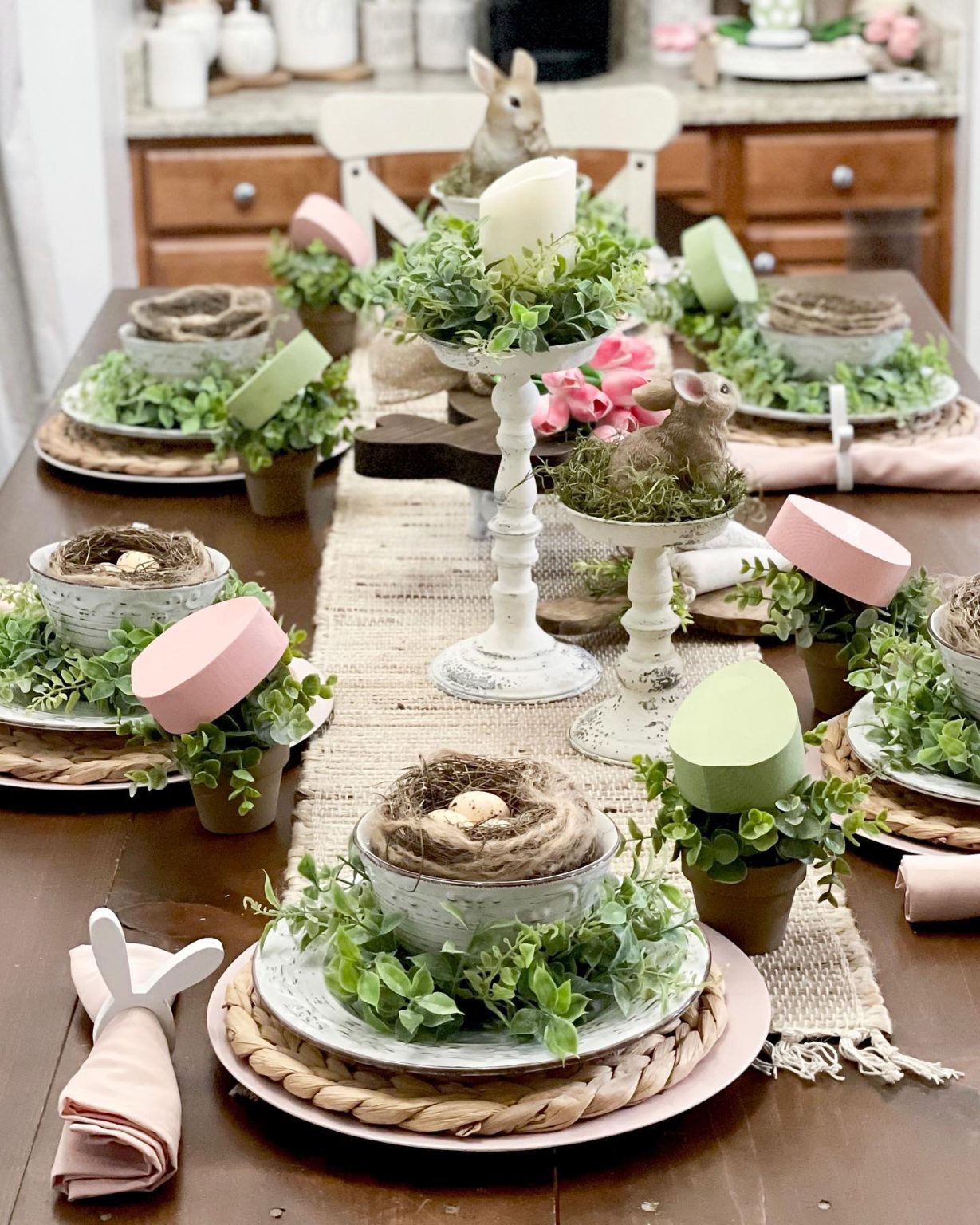 30 Fresh Farmhouse Easter Decor Ideas for a Chic 2025 Celebration ...