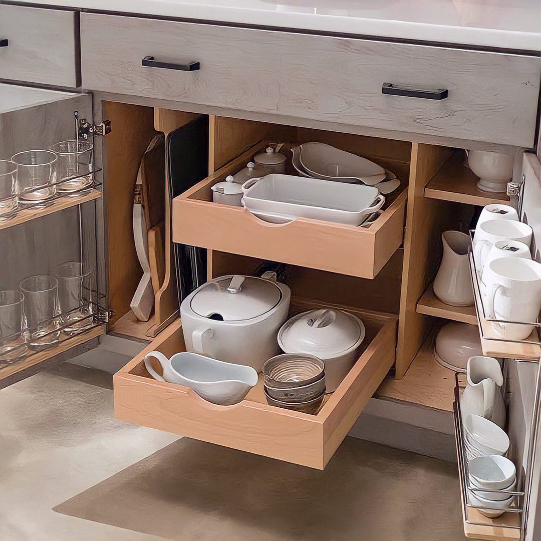 Top 35 Kitchen Cabinet Organization Trends| Modern Storage Solutions ...