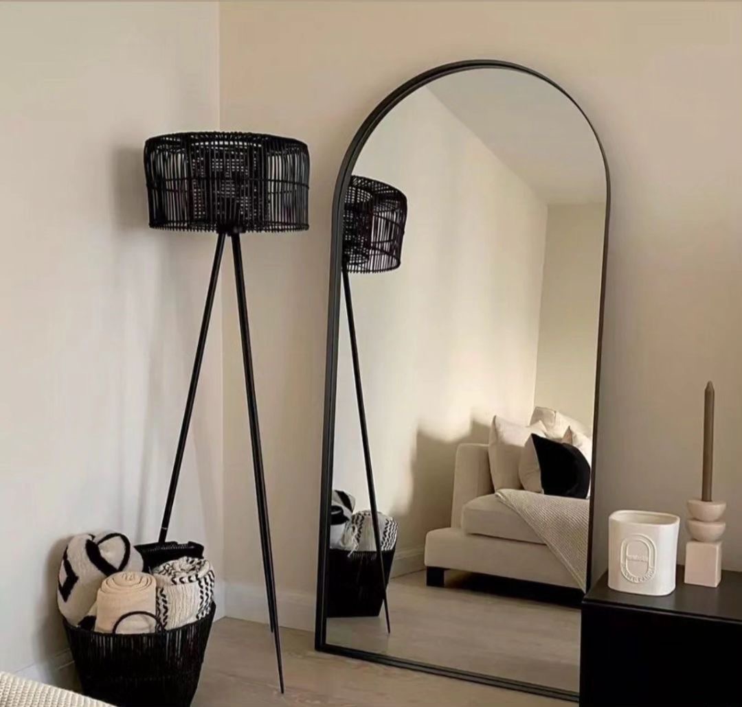 35 Trending Standing Mirror Decorating Ideas for Modern Homes ...