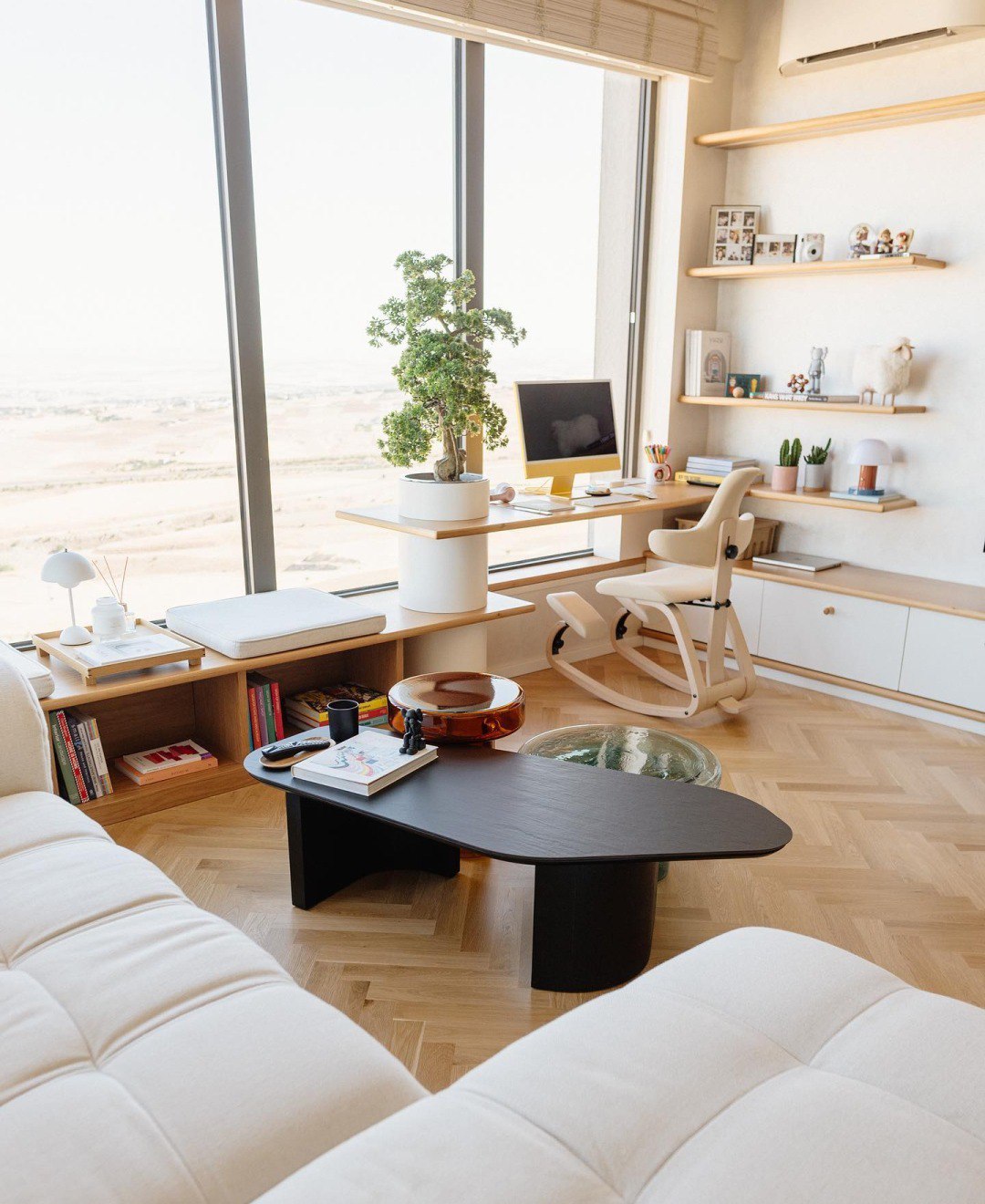 31 Home Office in Living Room Ideas for Stylish Productivity | Trends ...