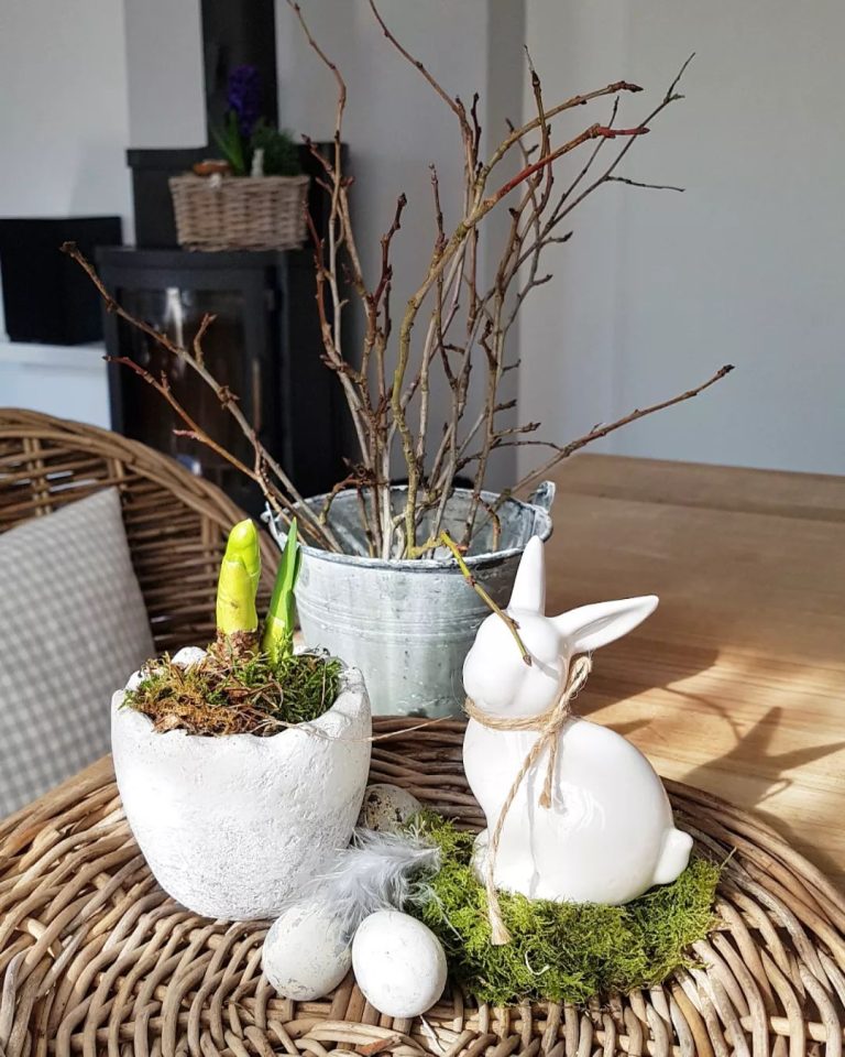 30 Fresh Farmhouse Easter Decor Ideas for a Chic 2025 Celebration ...