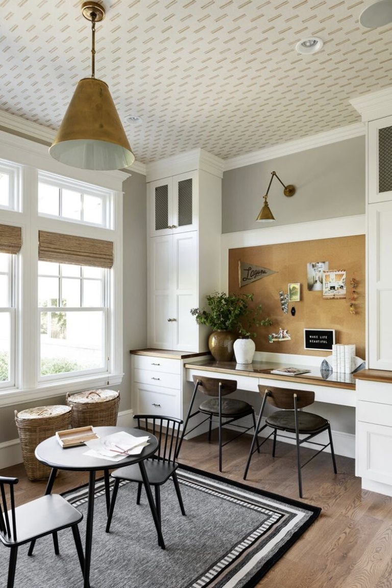 27 Chic Home Office in Dining Room Designs 2025 for Small Spaces - placeideal.com