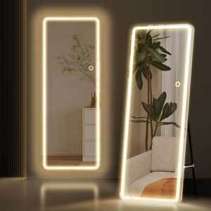 35 Trending Standing Mirror Decorating Ideas for Modern Homes ...