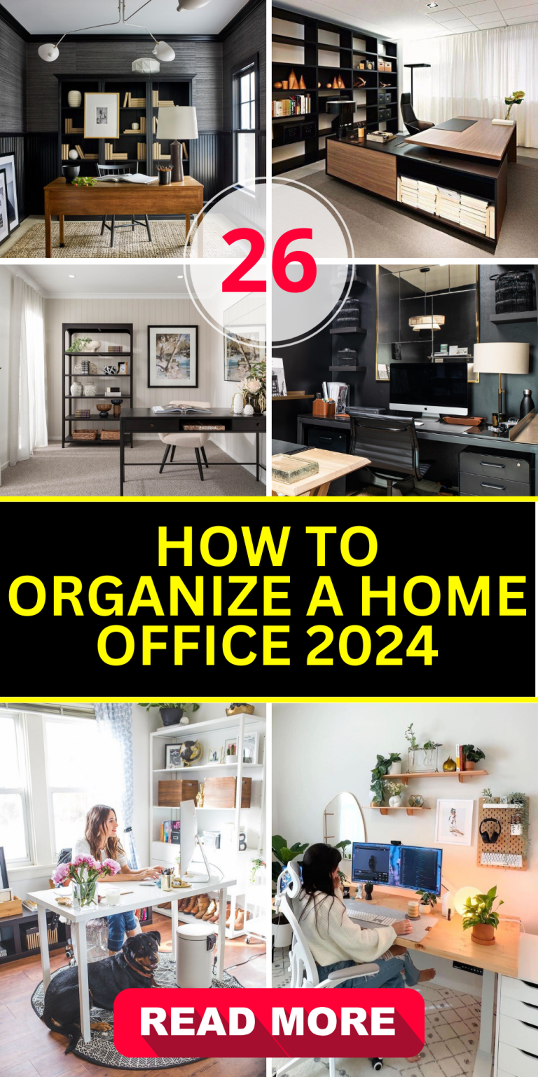 Creating Your Ideal Workspace: How to Organize a Home Office for ...