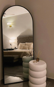 35 Trending Standing Mirror Decorating Ideas for Modern Homes ...