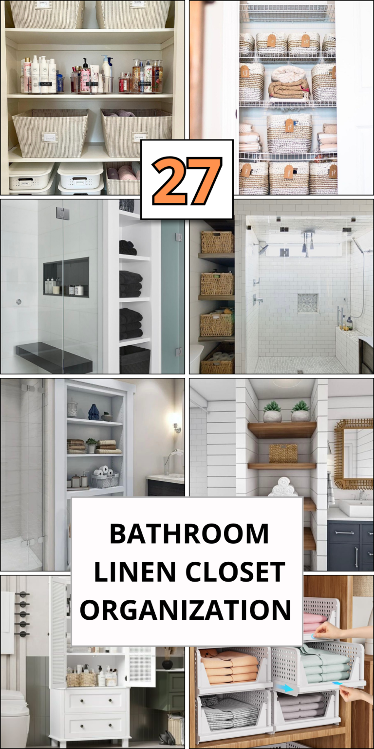 27 Chic Bathroom Linen Closet Organization Ideas for 2025 Homes ...
