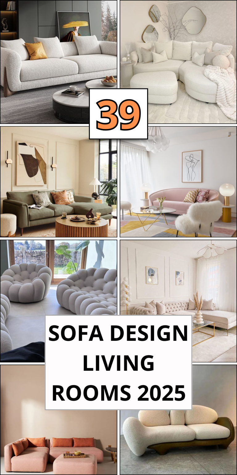 Explore 39 Sofa Design Trends for Stylish Living Rooms - placeideal.com