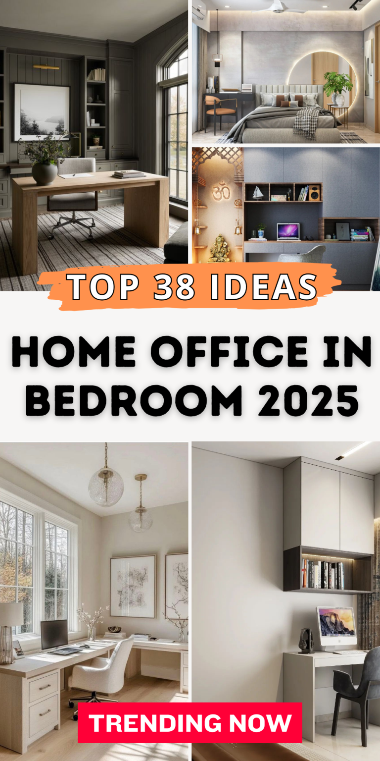 38 Inspiring Home Office in Bedroom Designs for Maximized Space ...