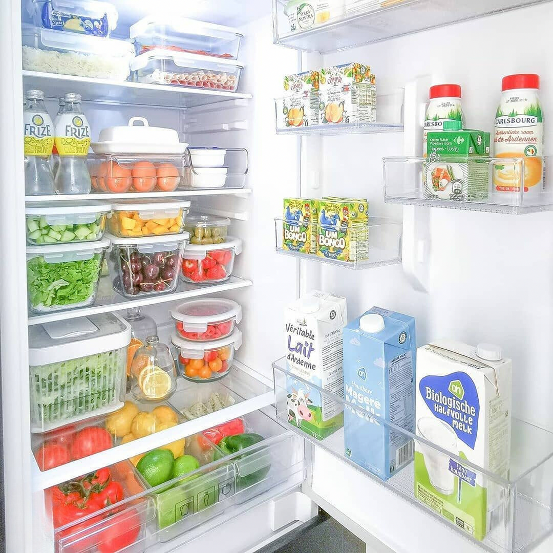 31 Fridge Organization Ideas for Aesthetic & Healthy Kitchens ...