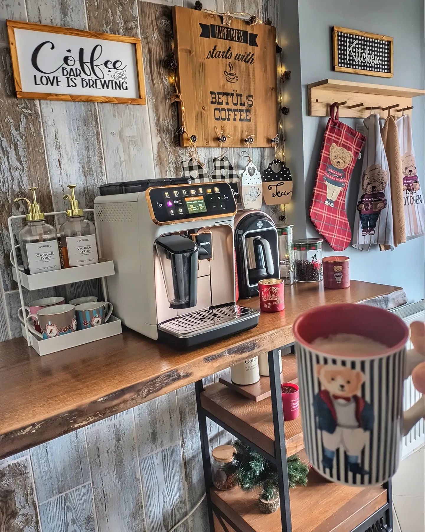 36 Trending Home Coffee Bar Designs - Create Your Brew Haven ...