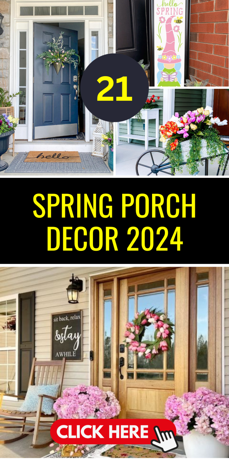 Spring Porch Decor: Blossoming Trends to Refresh Your Outdoor Welcome ...