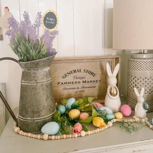 30 Fresh Farmhouse Easter Decor Ideas for a Chic 2025 Celebration ...