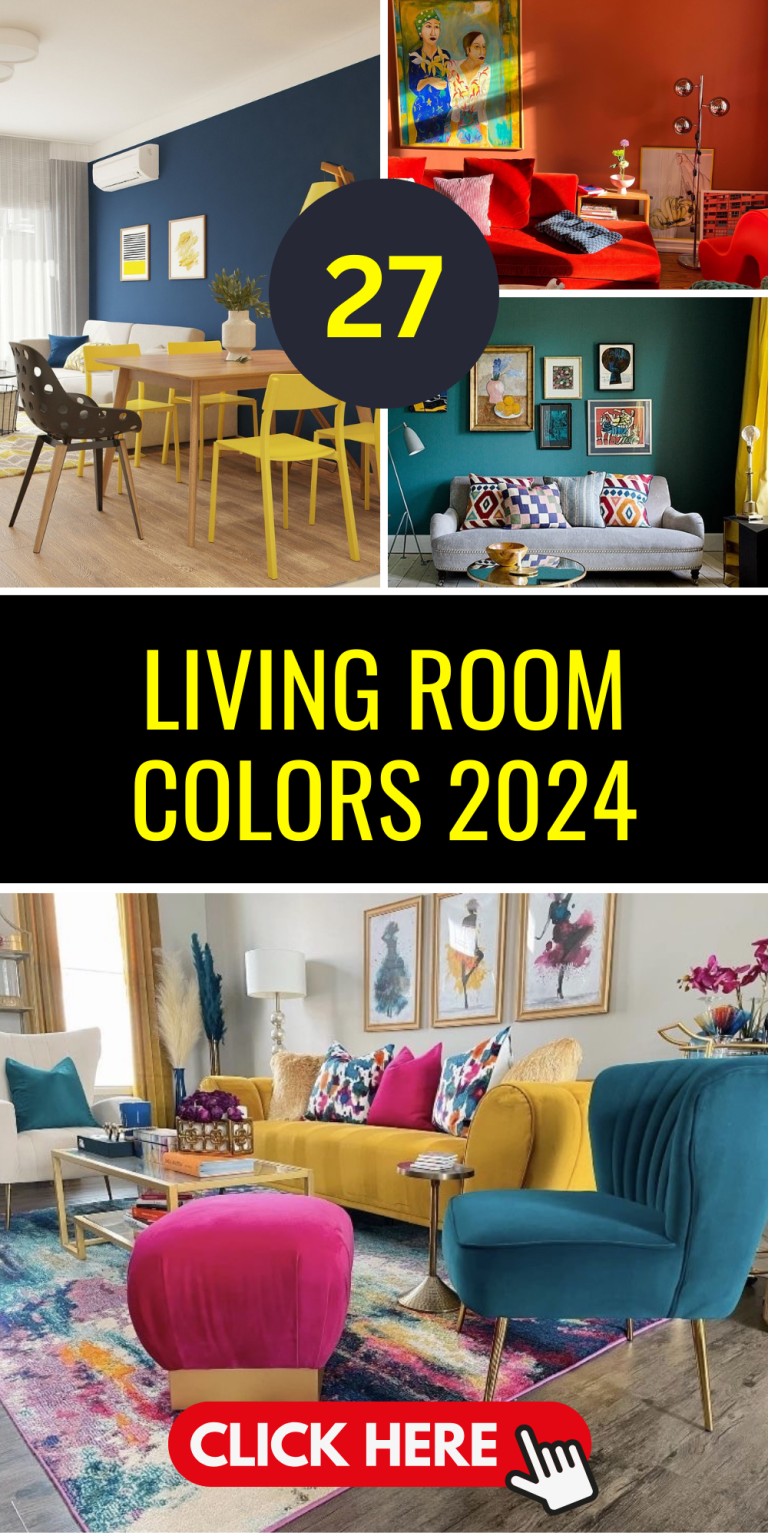 Top 27 Living Room Colors 2024: Trending Schemes & Style Ideas ...