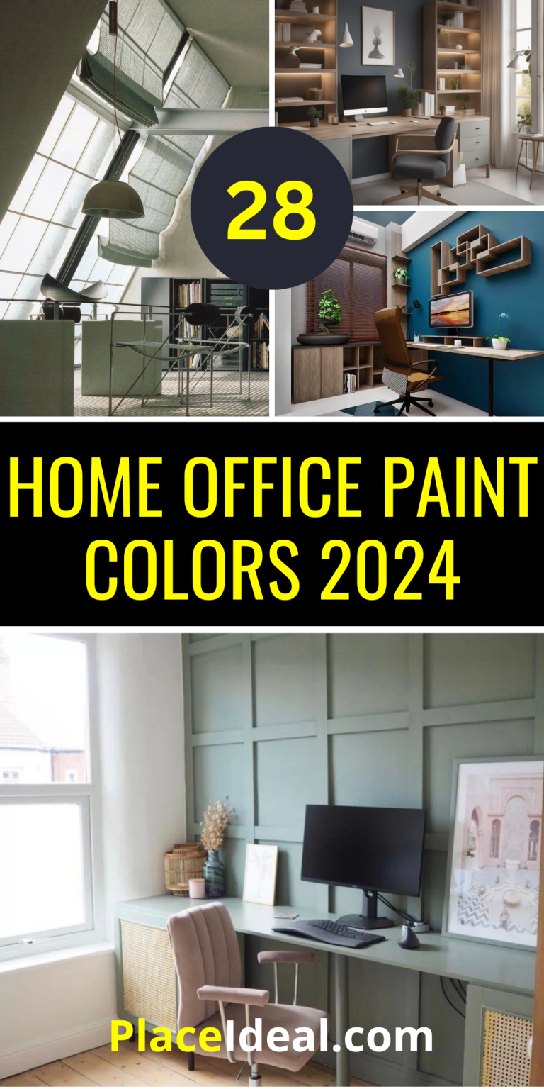 Explore Top 28 Home Office Paint Colors 2025 for Stylish Workspaces ...