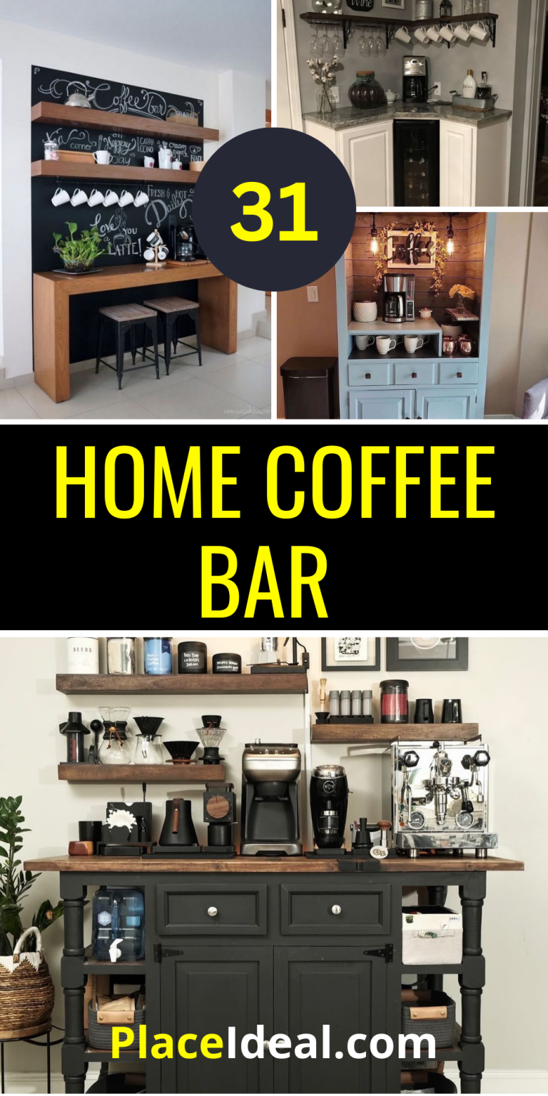 31 Trending Home Coffee Bar Designs - Create Your Brew Haven ...
