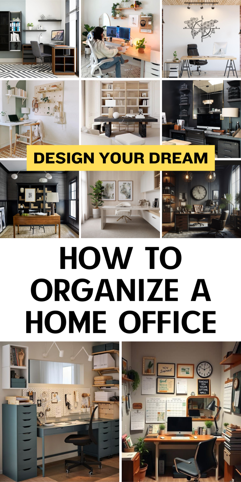 Creating Your Ideal Workspace: How to Organize a Home Office for ...