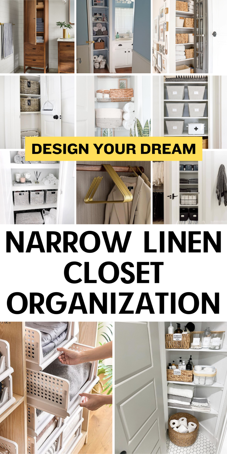 Maximize Your Space: 27 Chic Narrow Linen Closet Organization Ideas ...