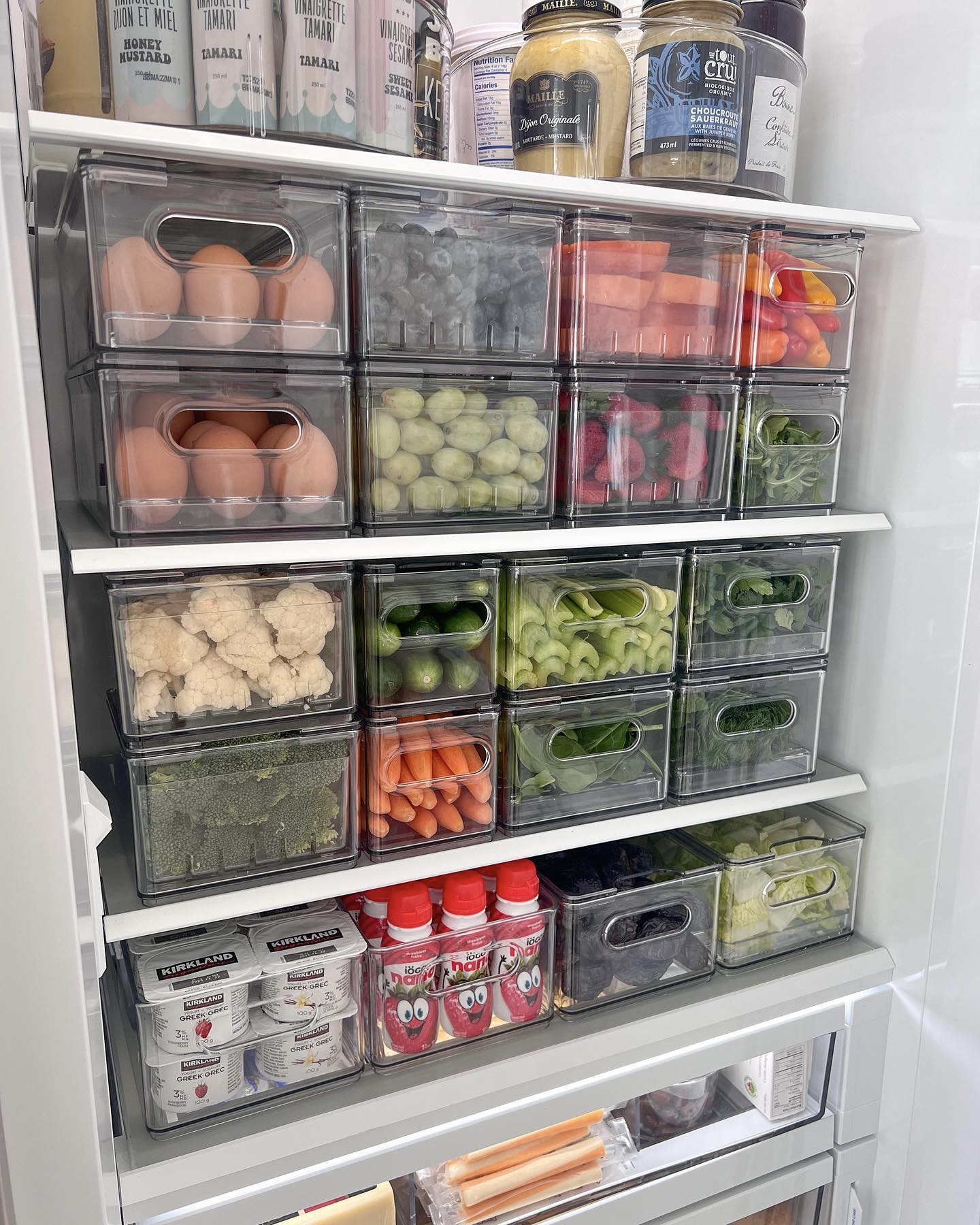 31 Fridge Organization Ideas for Aesthetic & Healthy Kitchens ...