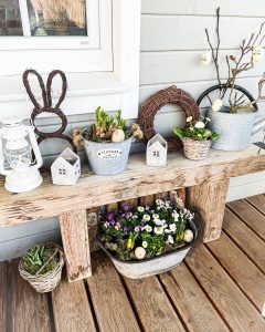 30 Fresh Farmhouse Easter Decor Ideas for a Chic 2025 Celebration ...