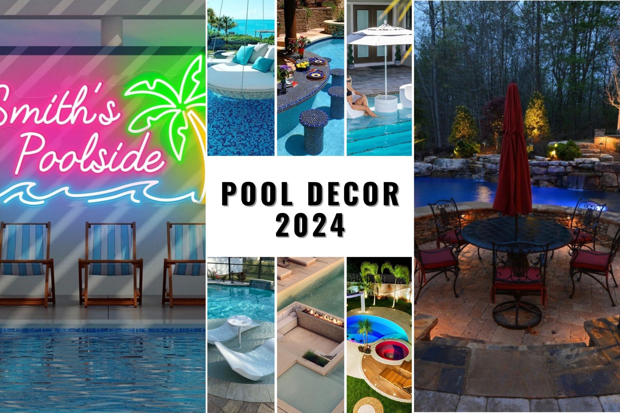 27 Trending Pool Decor Ideas for 2024 - Transform Your Backyard! - placeideal.com