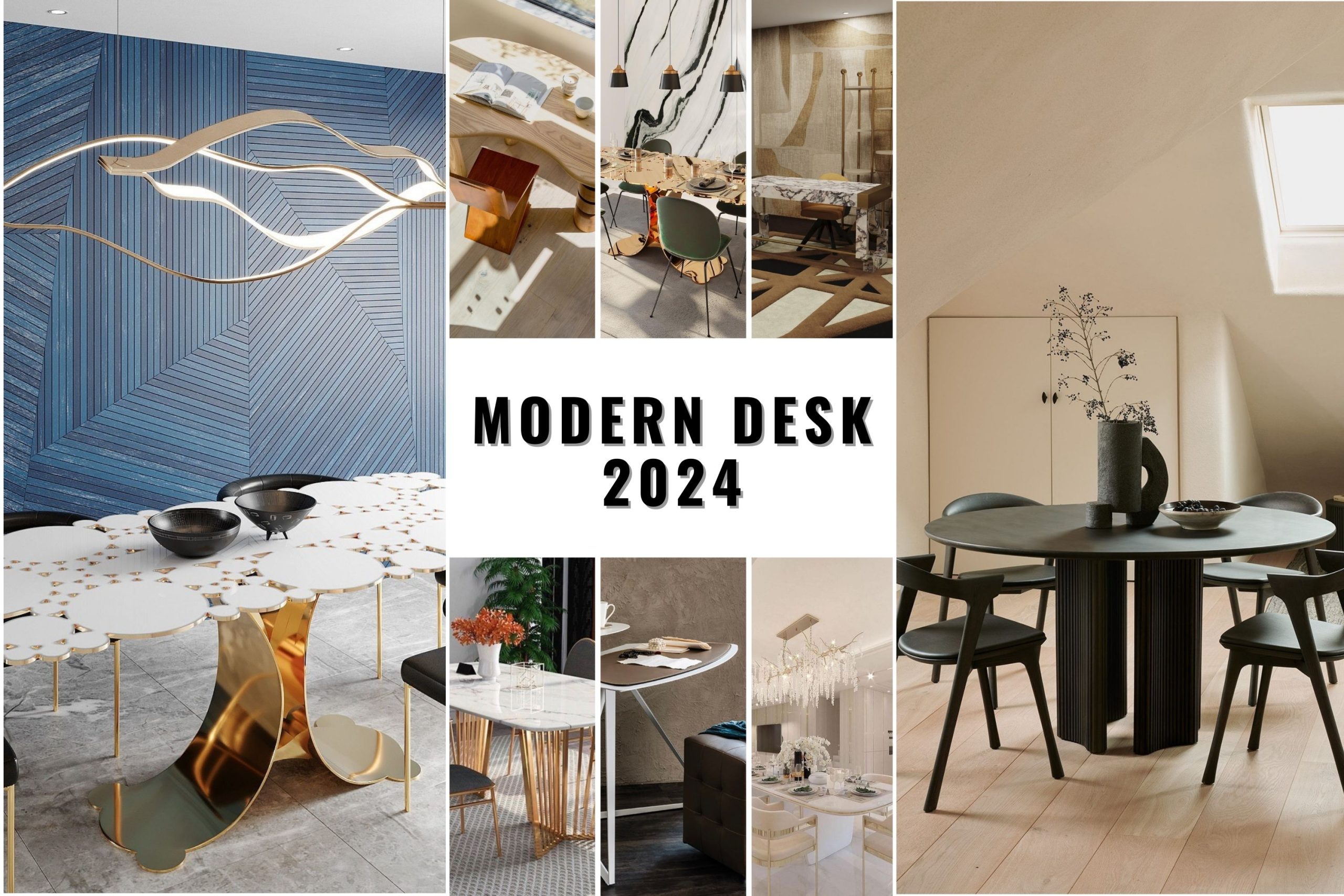 Explore 27 Modern Desk Designs 2025: Fusion of Luxury & Innovation ...