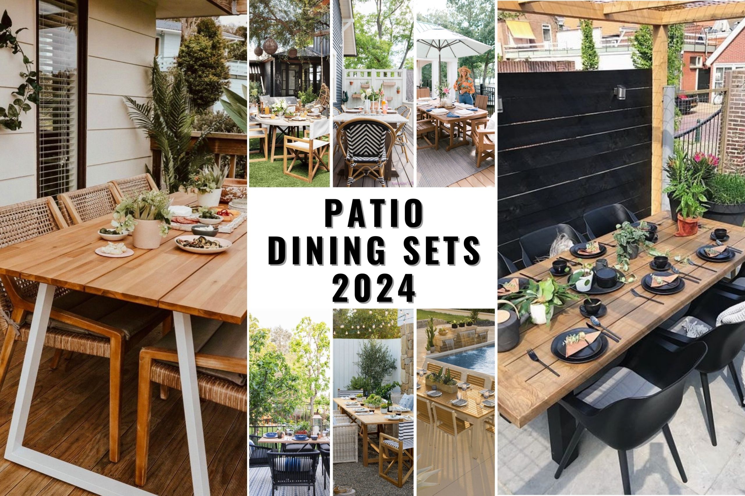 Top 25 Trending Patio Dining Sets for 2025: Outdoor Elegance Unveiled ...