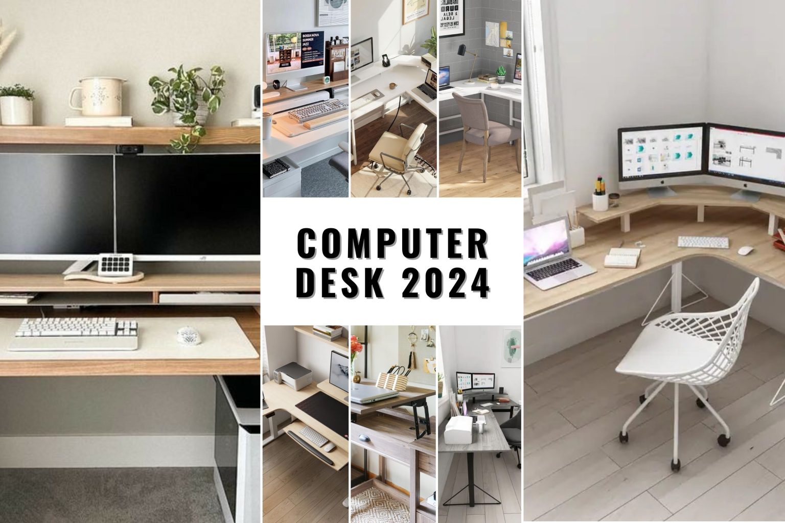 Top 28 Computer Desk Designs 2025: Transform Your Workspace Now ...