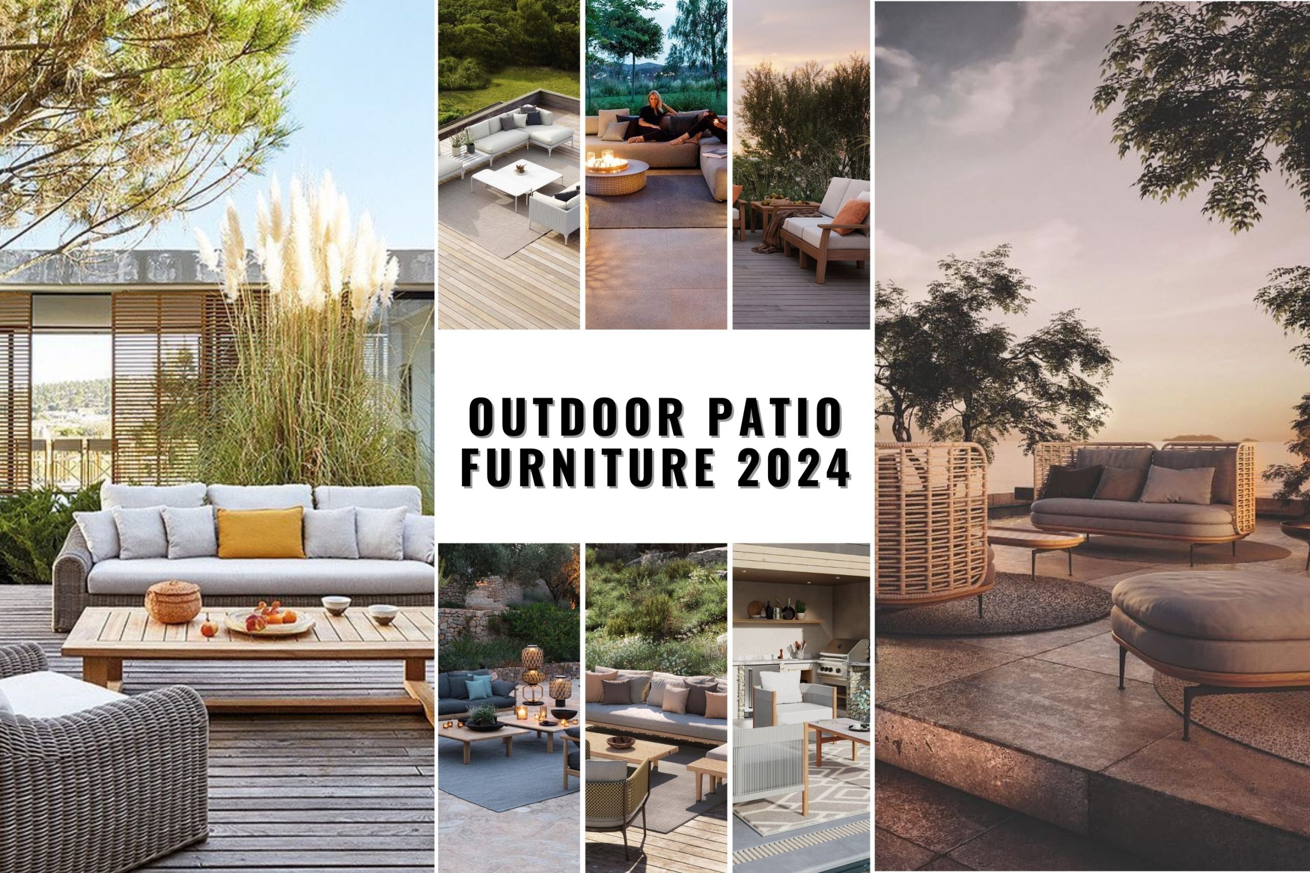 Top 29 Outdoor Patio Furniture Designs for 2024 - Style & Comfort ...