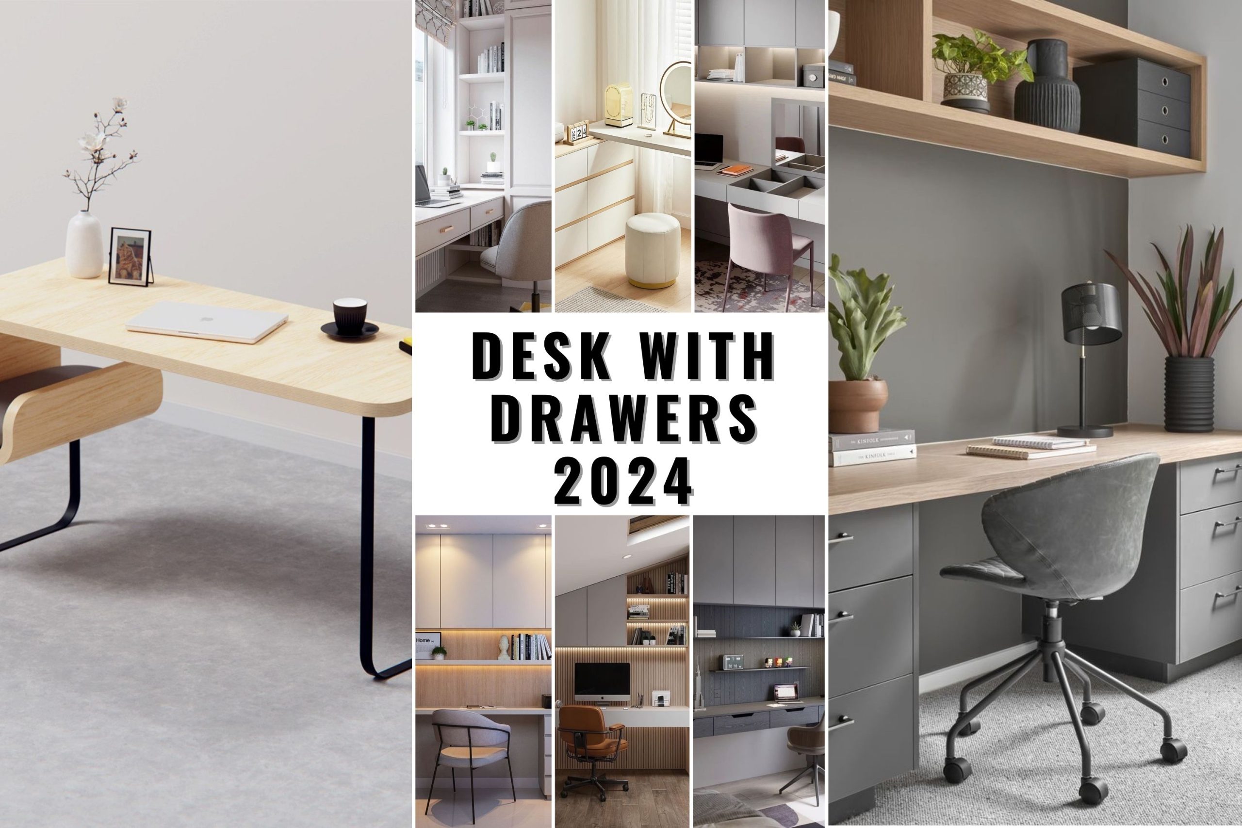 Explore 21 Trendsetting Desks with Drawers for 2024 - Innovate Your ...