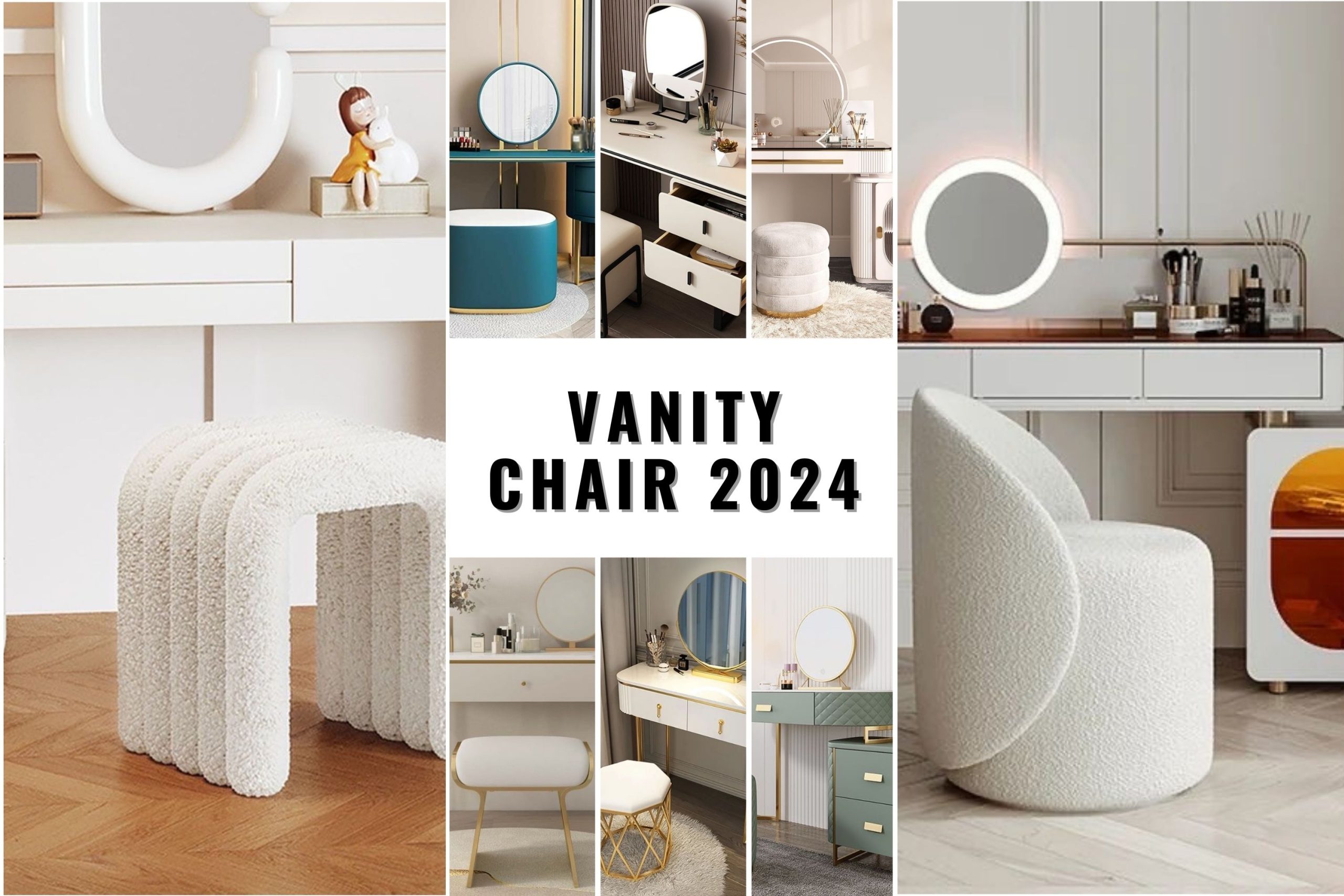 27 Trending Vanity Chair Styles for 2025: Find Your Perfect Match ...