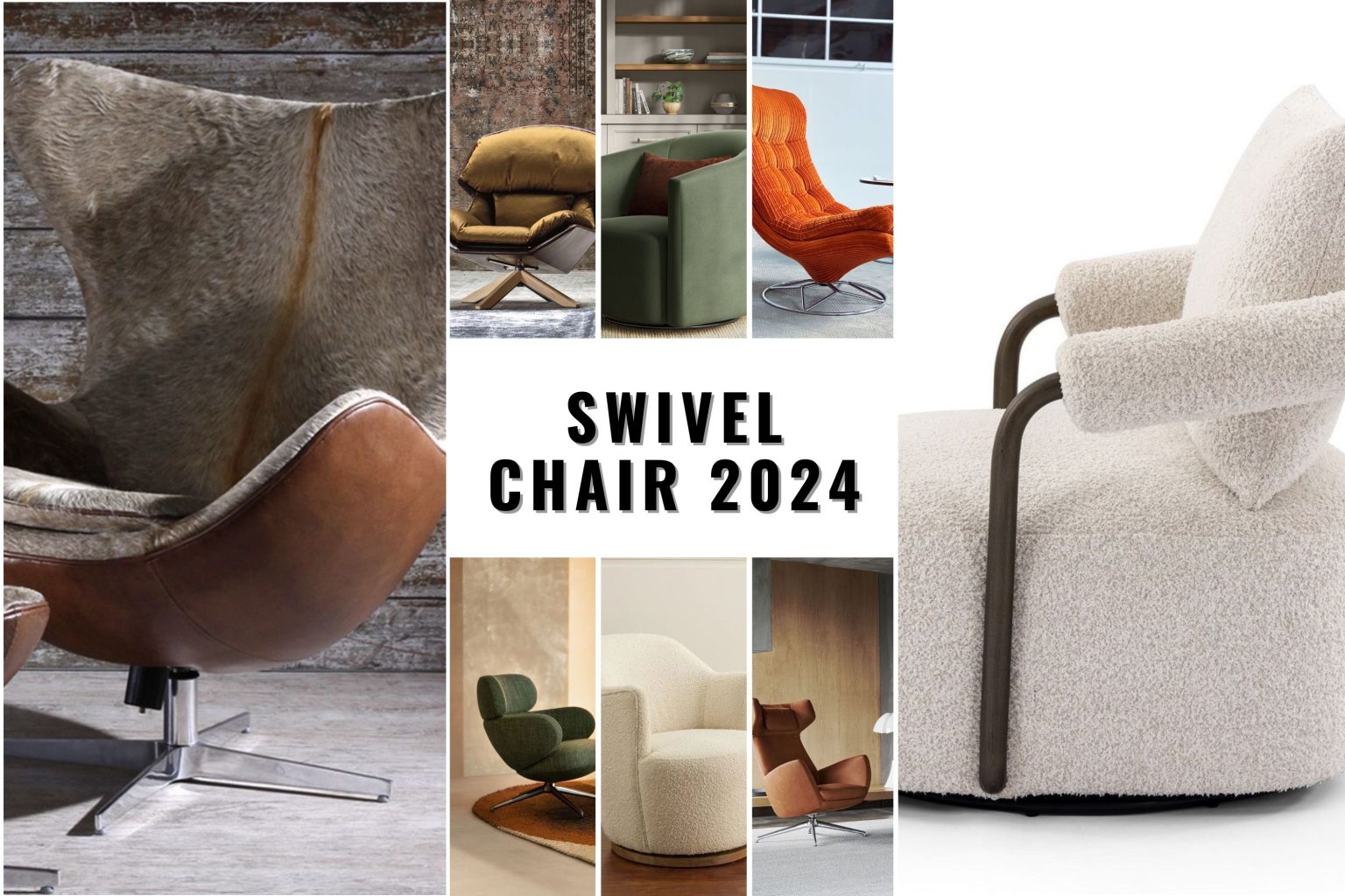 Explore Top 26 Swivel Chair Designs for 2024 - Modern & Cozy Seating ...