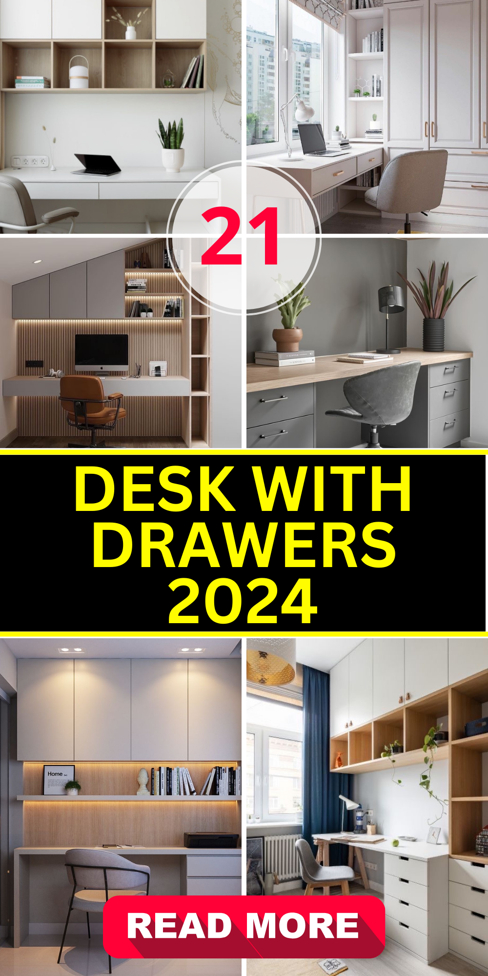 Explore 21 Trendsetting Desks with Drawers for 2025 - Innovate Your ...