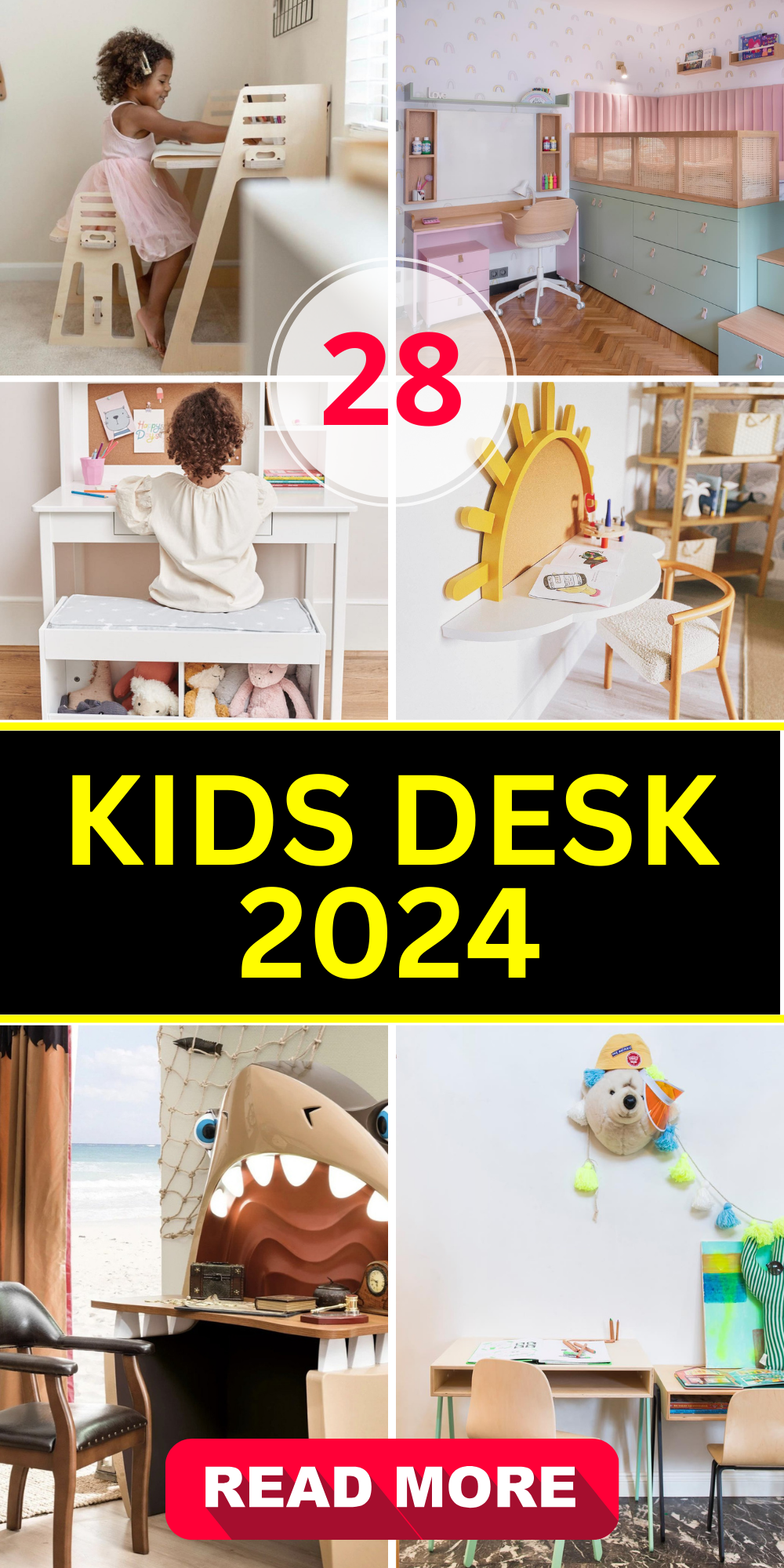 Top 28 Kids Desk Designs 2024: Inspire Learning & Creativity ...